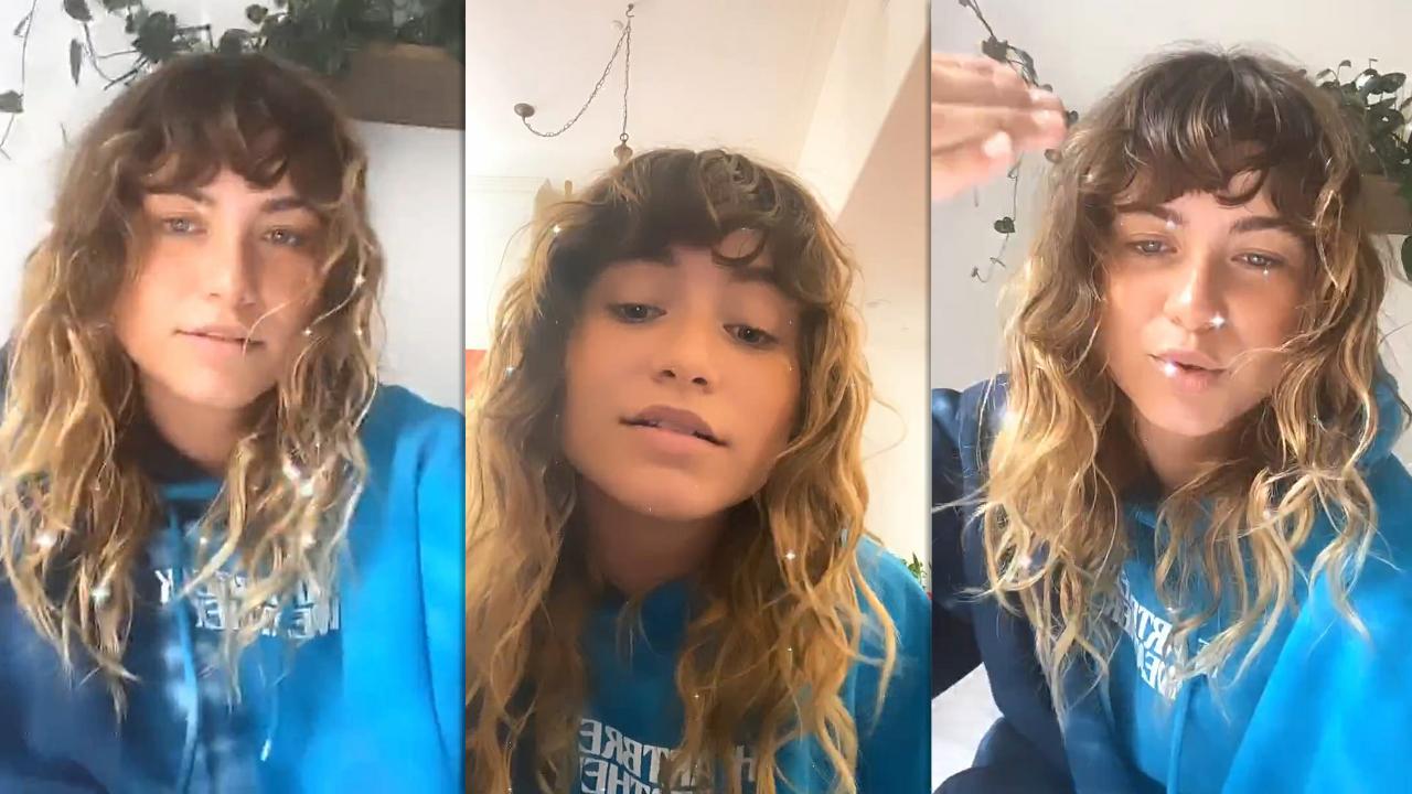 Sofia Reyes Instagram Live Stream 9 October 2020 Ig Lives Tv