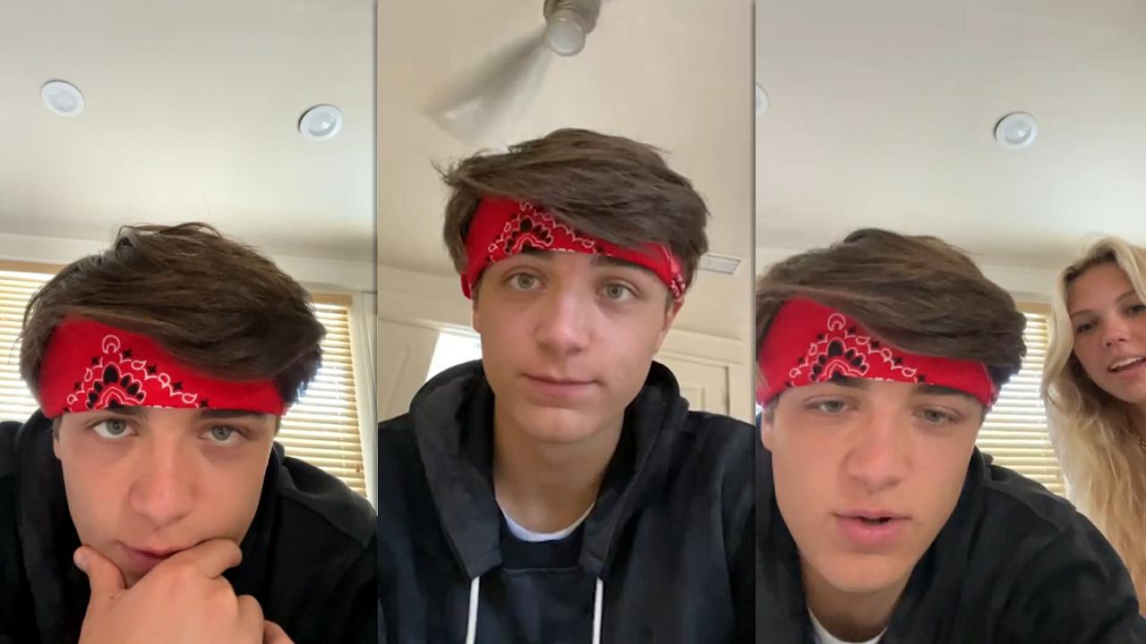 Asher Angel Instagram Live Stream 6 April 2021 Ig Lives Tv