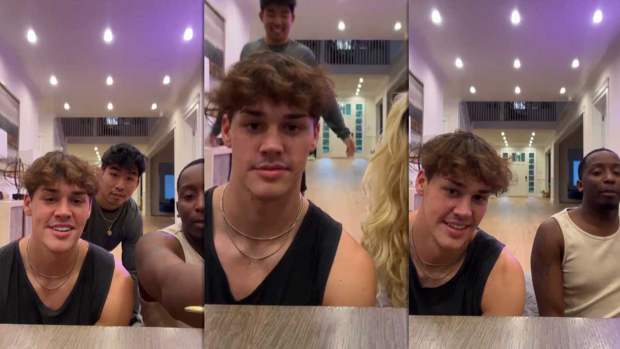 Noah Beck | Instagram Live Stream | 12 October 2021 | IG LIVE's TV
